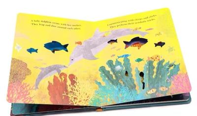 Cina Colore pieno inglese del libro di istruzione dei bambini della copertina dura del cartone in vendita
