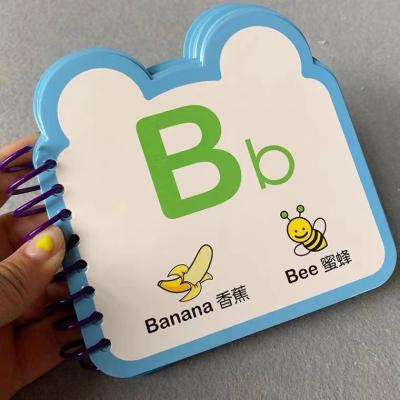 Cina I libri per bambini di carta blu della copertina dura hanno personalizzato la stampa per l'istruzione dei bambini in vendita