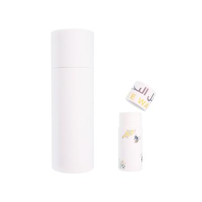 China Cilindro branco do círculo de Art Paper Paperboard Gift Boxes para o empacotamento cosmético à venda