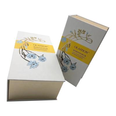 Cina la stampa offset 4C ha personalizzato il contenitore di regalo cosmetico con la timbratura del logo in vendita