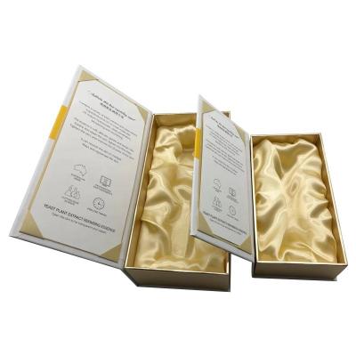 Cina la stampa offset 4C ha personalizzato il contenitore di regalo cosmetico con la timbratura del logo in vendita