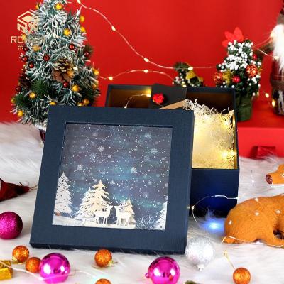 Cina Pantone colora le scatole di Natale decorative con il quadrato della finestra in vendita