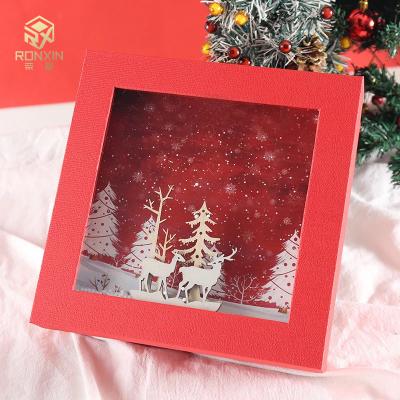 Cina Pantone colora le scatole di Natale decorative con il quadrato della finestra in vendita