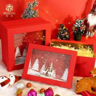Cina Pantone colora le scatole di Natale decorative con il quadrato della finestra in vendita