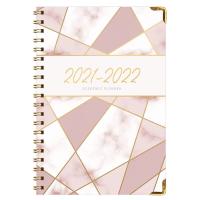 China FSC Certificate Hardcover Lined Notebook , Daily Task Planner Notebook Pink for sale