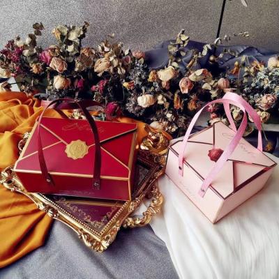 China Customized Foldable Gift Boxes With Ribbon for sale