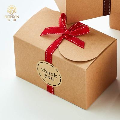 Cina contenitore di regalo della carta kraft di 157gsm in vendita