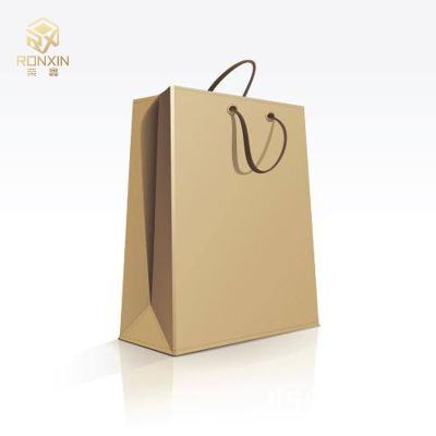 China FSC het Document van Certificaatkraftpapier Gedrukte Document het Winkelen Zak met Handvat Te koop