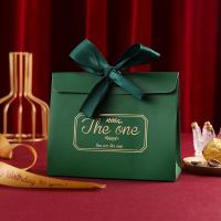 China Multifunctional Christmas Foldable Gift Boxes With Ribbon Closure for sale