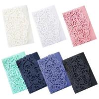 China FSC approval Laser Cut Wedding Cards for sale