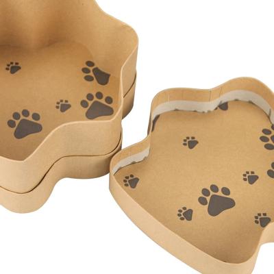 Cina Cartone in serie di colore di Cat Paw Shaped Magnetic Closure Box Pantone in vendita