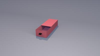 Cina Colore rosa fatto a mano Art Paper Paperboard Gift Boxes con il cassetto in vendita