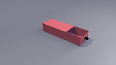 Cina Colore rosa fatto a mano Art Paper Paperboard Gift Boxes con il cassetto in vendita