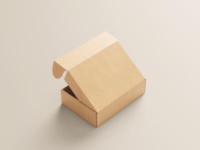 Cina La scatola ondulata e flauto della carta di Brown personalizza il logo in vendita