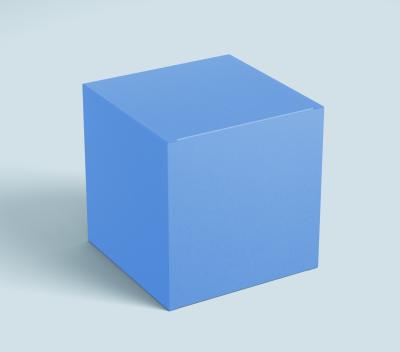 Cina Blu carta i contenitori di regalo pieghevoli con il nastro per l'imballaggio cosmetico in vendita