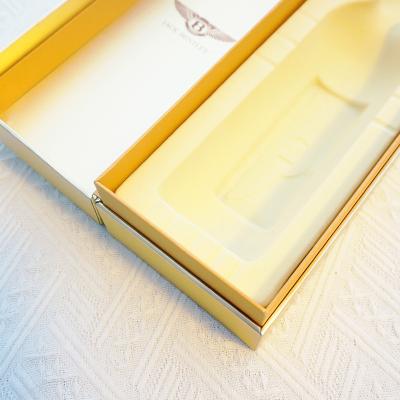 Cina Art Paper Paperboard Gift Boxes giallo con la stampa del logo in vendita