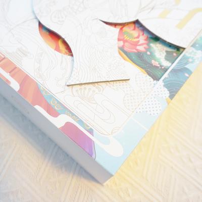Cina Art Paper Paperboard Gift Boxes con la dimensione su ordinazione del coperchio ha accettato in vendita
