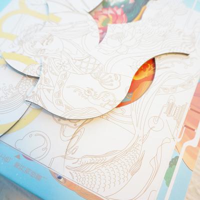Cina Art Paper Paperboard Gift Boxes con la dimensione su ordinazione del coperchio ha accettato in vendita