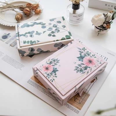 Cina I fiori rosa hanno ricoperto la scatola pieghevole di nastro con il nastro CMYK che stampa per imballare in vendita