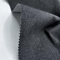China Cationic Polyester And Mesh Weft Elastic Towelling Fabric Two Colour for sale