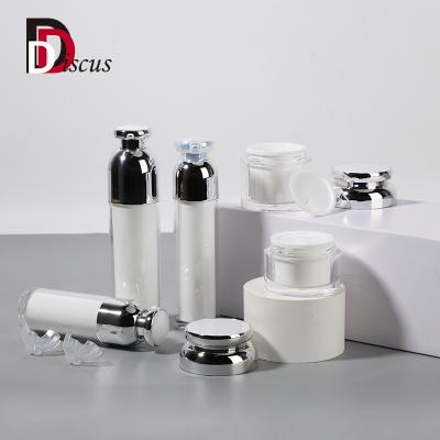 China Acrylic 50ml Capacity Airless Packaging Constructed Using PP Material Perfect for High End Cosmetic and Skincare Applications for sale