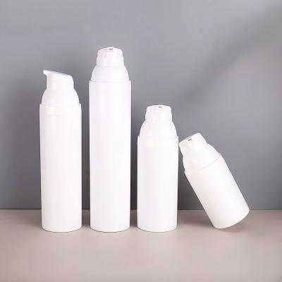 China PP Collar Material Durable Mono Material Airless Bottle Featuring Pump Sealing Type Ideal for Cosmetic Packaging Solutions for sale