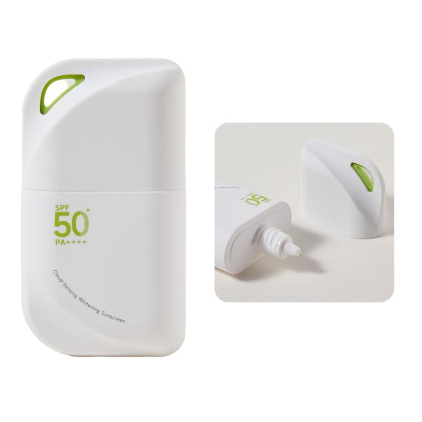 Quality Leak Proof Soft Touch Sunscreen Bottle Colored for sale