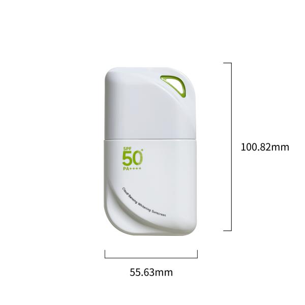 Quality Leak Proof Soft Touch Sunscreen Bottle Colored for sale