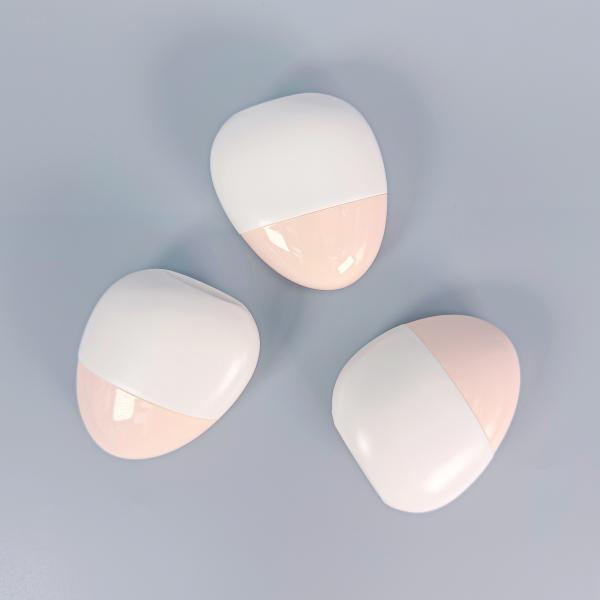 Quality 50ml Mini PP Sunscreen Bottle Egg Round for sale