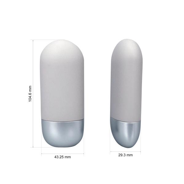 Quality 60ml HDPE Sunscreen Bottle Colored for sale