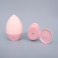 China 50ml Capacity Face HDPE Sunscreen Bottle Egg Flip Top Featuring Silk Screen Printing Handling Offering Cosmetic Packaging Options for sale