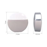 China 50ml Sunscreen Bottle Round Screw Cap Constructed Using PE EVOH Base Material Practical Container for Cosmetic Packaging for sale