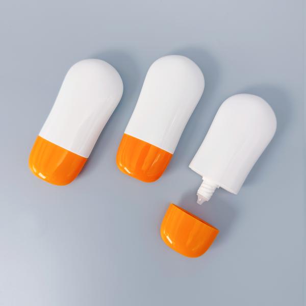 Quality 40ml HDPE Sunscreen Bottle Slim for sale