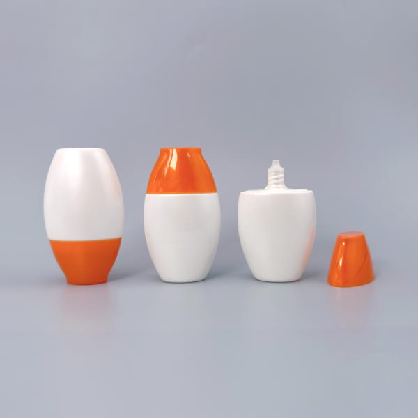 Quality 50ml PET Sunscreen Bottle Slim for sale