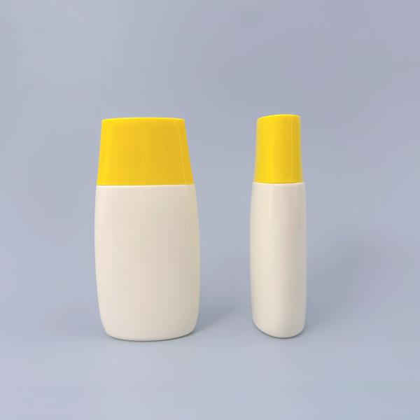 Quality 30ml HDPE Sunscreen Bottle Soft Touch for sale