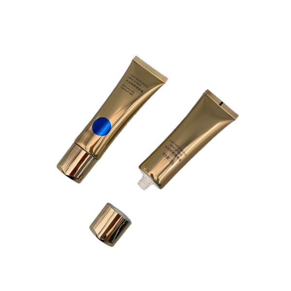 Quality 30ml PE Cosmetic Tubes Flat Shape Featuring PP Nozzle Ideal for Skincare Creams Lotions and Other Cosmetic Applications for sale