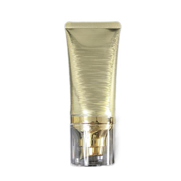 Quality PE Oval Cosmetic Tubes with Gold Sliver Pump 30ml Capacity and Additional Capacity Options 10ml 15ml 20ml Provided for sale