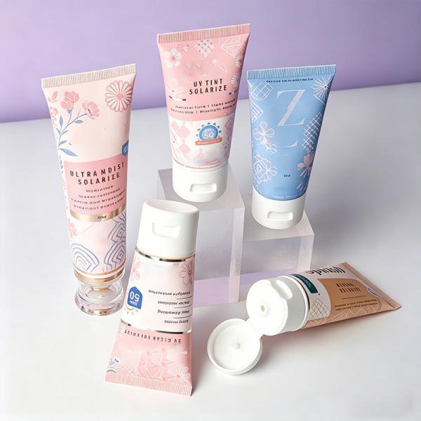 Quality 30ml PP Small Batch Cosmetic Tubes Round for sale