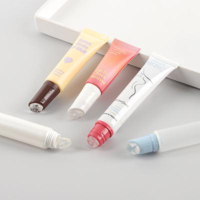 China 30ml PE Material Lipgloss Applicator Tube with Screw Cap Sealing for Cosmetic Use for sale