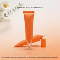 China 30ml Oval PE+EVOH Nozzle Applicator Tube for Cosmetic Use with Custom Printing for sale