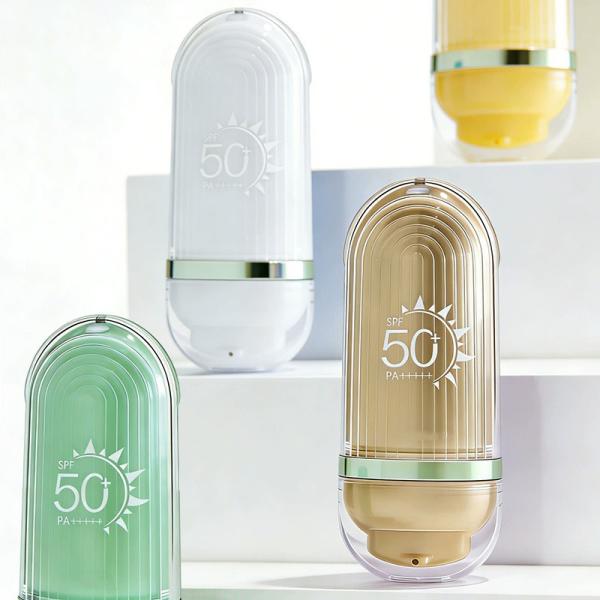 Quality Customized Color 60ml Capacity Sunscreen Bottle with Screen Printing for for sale