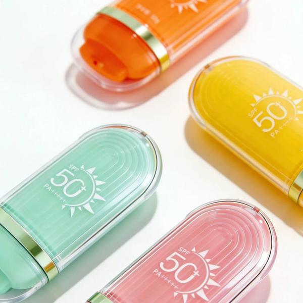 Quality Customized Color 60ml Capacity Sunscreen Bottle with Screen Printing for Cosmetic Use for sale