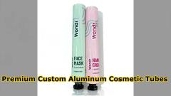 Premium 30ml 60ml Aluminum Cosmetic Tubes Custom Printing