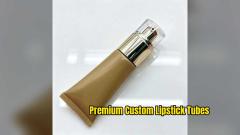 Customizable 30ml Translucent Lipstick Tubes for Cosmetics