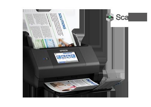 Quality Epson ES-580W A4 High-Speed Wi-Fi Flatbed Scanner With USB Interface Portable for sale