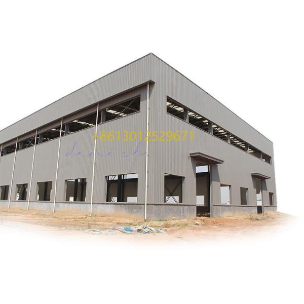 Quality Long Using Life Prefab Metal Building Construction Within C Z Purlin for sale