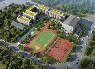 China Weerbestendige school Metalen gebouw met meerdere verdiepingen Te koop
