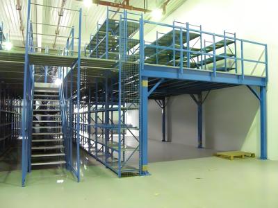 China CE ISO Certified Platform Steel Structure Storage Use Inside Warehouse for sale