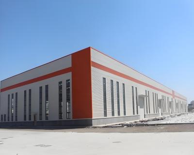 중국 고강도 철강 구조 창고 산업 건물 경식 방지 판매용