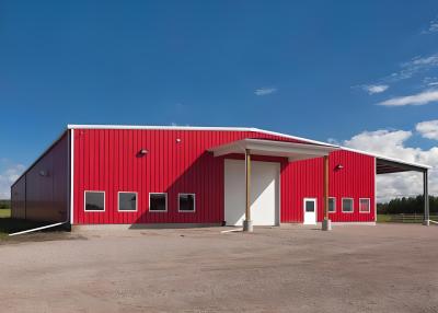 중국 제조된 산업용 철강 구조물 창고 환경적으로 높은 강도 판매용